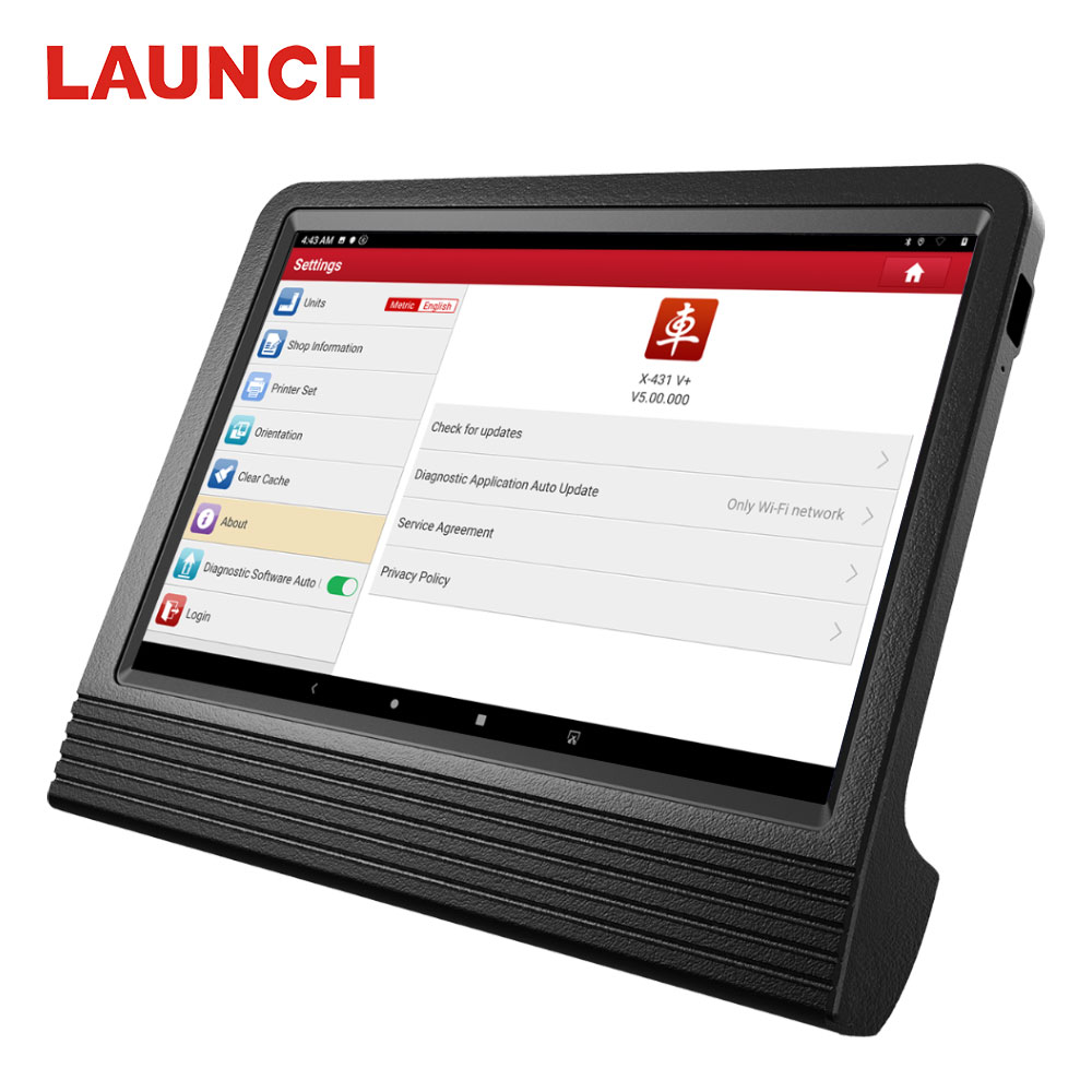 Launch X431 V+ 4.0 Wifi/Bluetooth 10.1inch Tablet with HD3 Ultimate ...