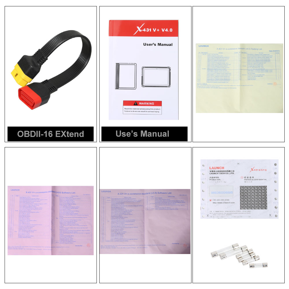 Launch X431 V+ Diagnostic Tool Full System Bi-Directional Scanner plus ...