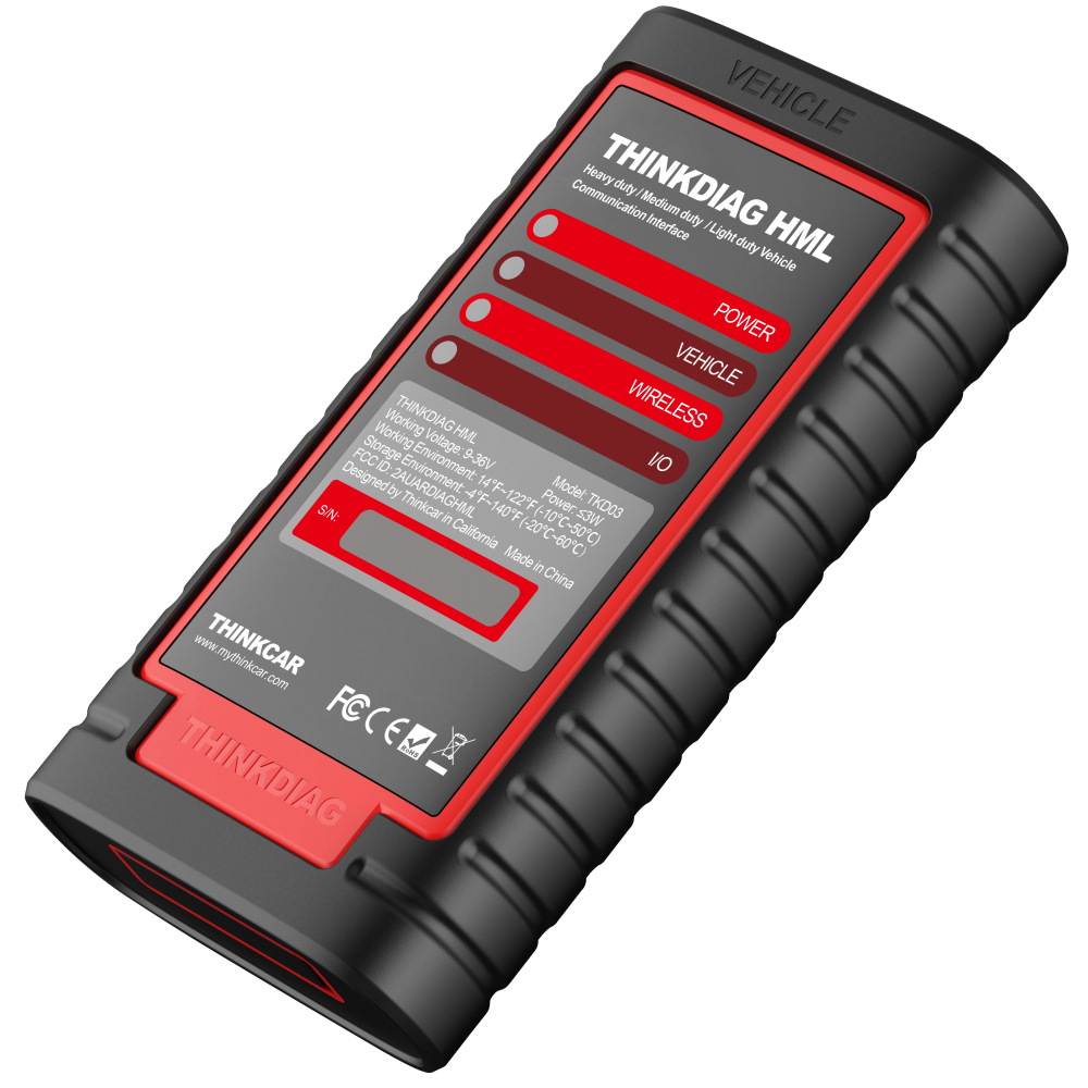 THINKCAR Thinktool Pros+/Pros obd2 Scanner Professional Heavy Truck ...