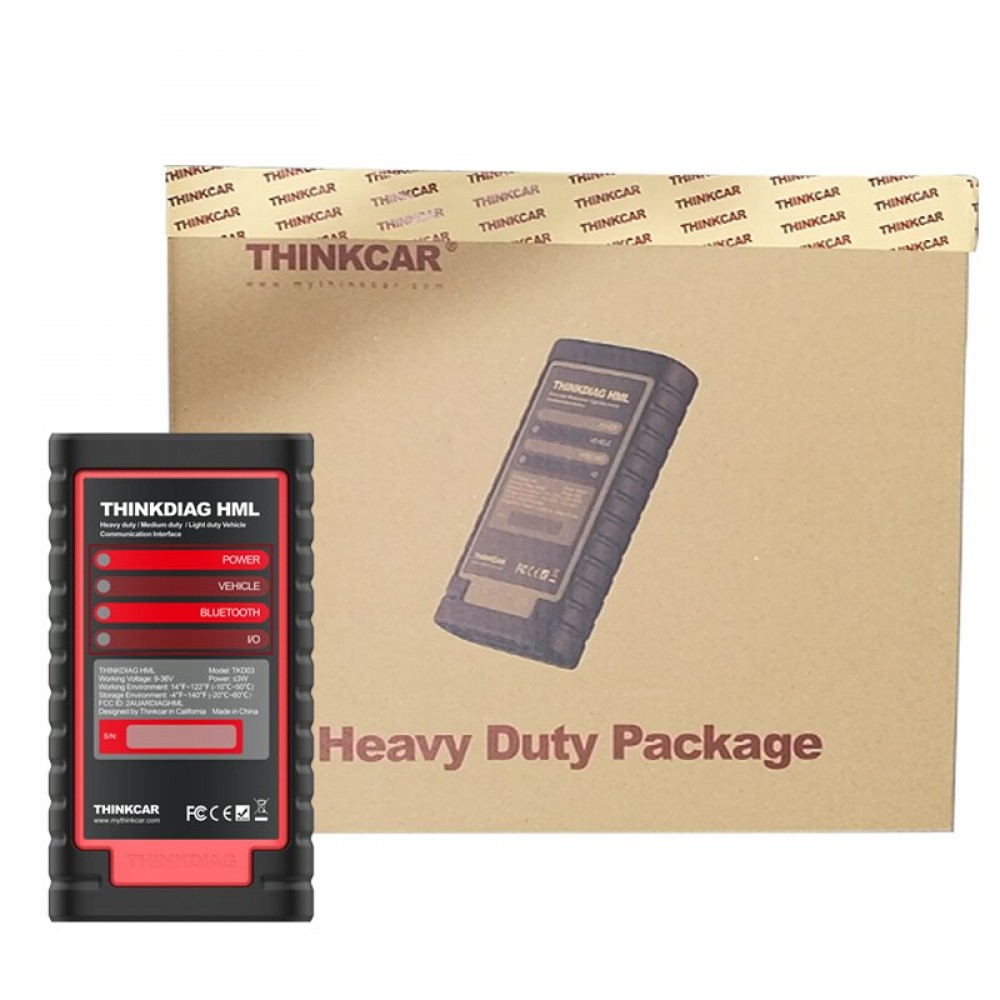 THINKCAR Thinktool Pros+/Pros obd2 Scanner Professional Heavy Truck ...