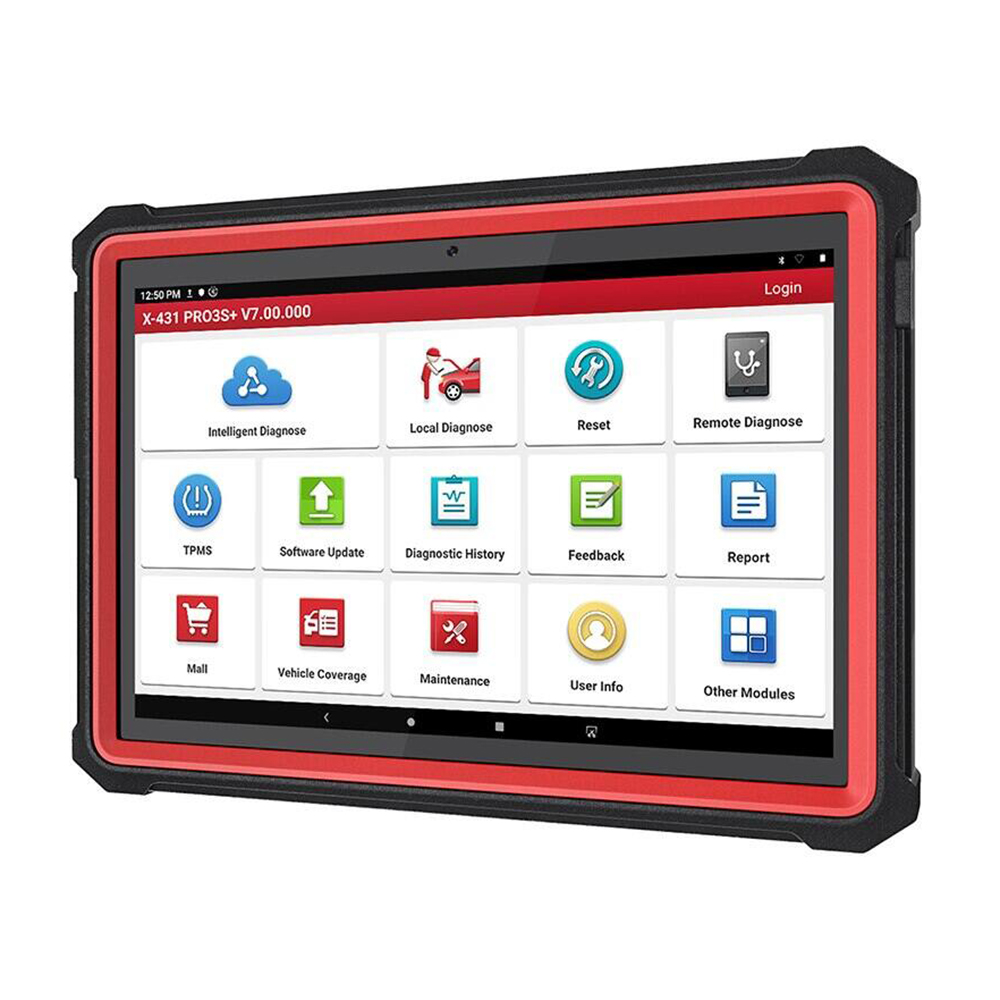 LAUNCH X431 Pro3s Plus X431 PRO3S+ 10.1" OBD2 Diagnostic Scanner Automotive Diagnostic Tool Car ...