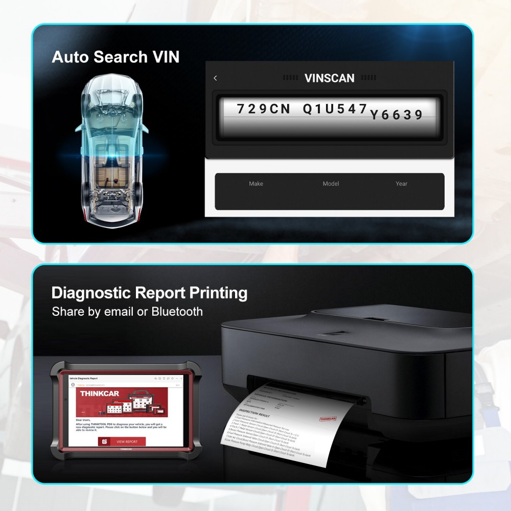 THINKCAR THINKTOOL PAD 8 OBD2 Scanner Professional Automotivo Car ...