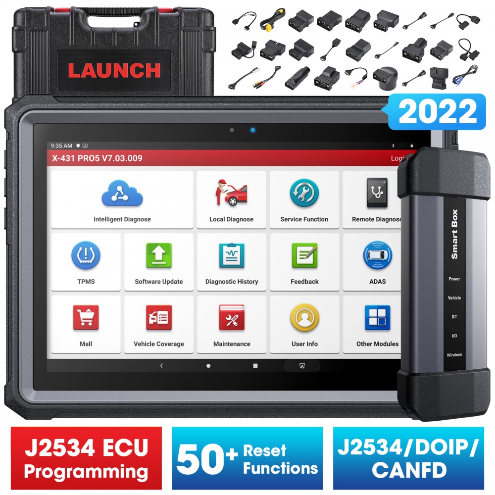 2025 New Launch X431 PRO5 PRO 5 Car Diagnostic Tool Full System Intelligent Scanner Support ...