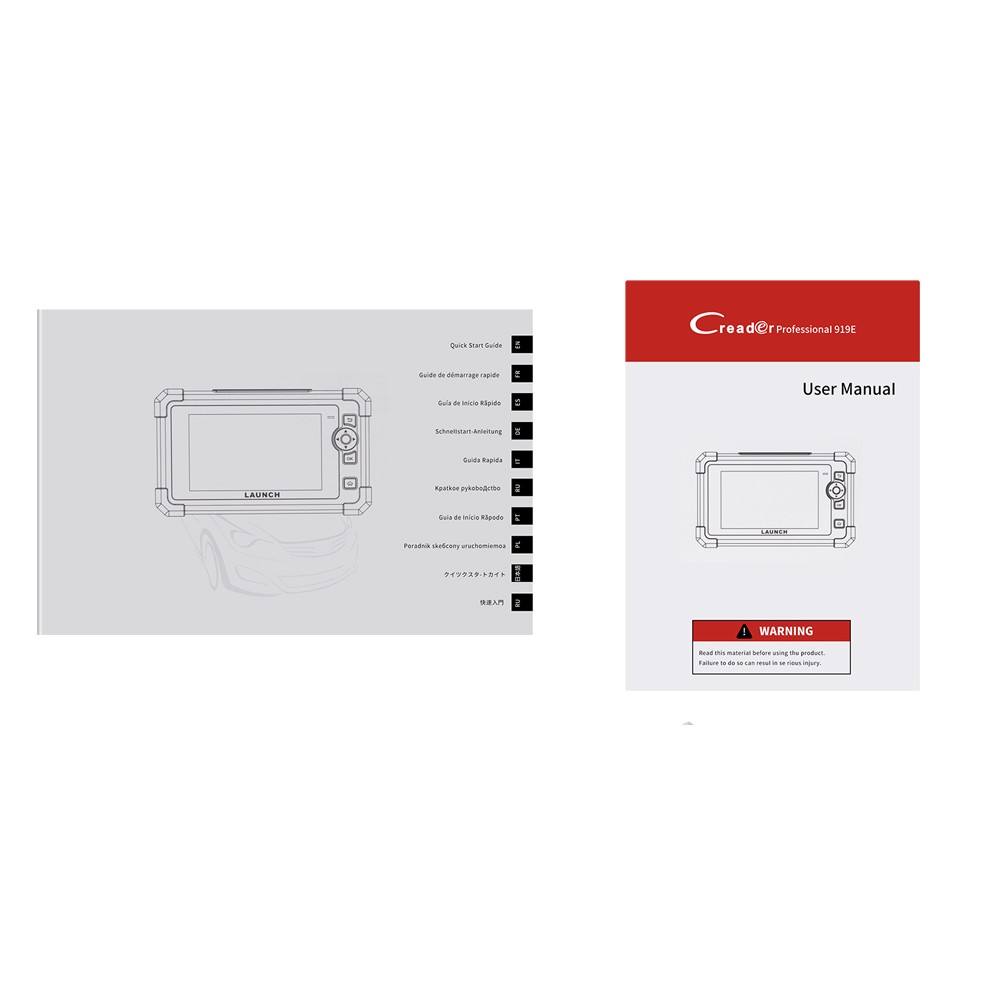 LAUNCH X431 CRP919E Car Diagnostic Tool Scanner Full System Automotive ...