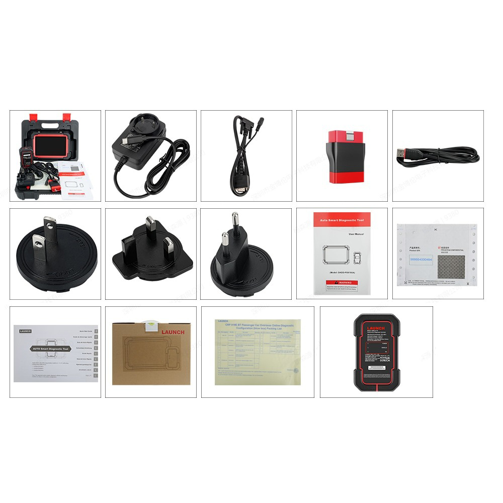 LAUNCH X431 CRP919E BT Code Reader CANFD DIOP ALL System Diagnostic ...