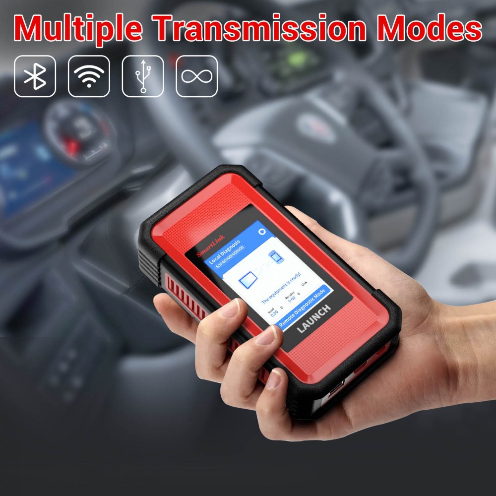 Launch X-431 SmartLink C 2.0 Heavy-duty Truck Module for Commercial ...