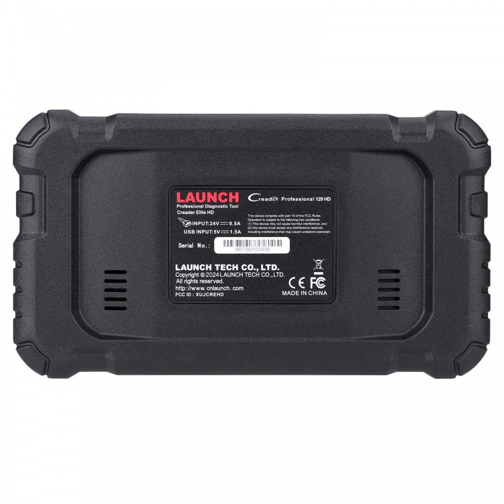 2025 LAUNCH CRP129 HD Elite Heavy Duty Scanner Full System Diesel Truck ...