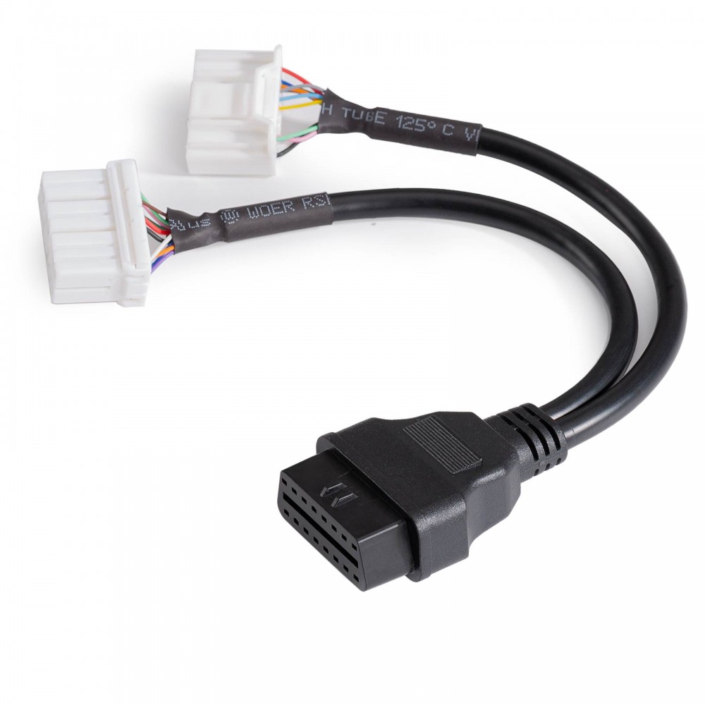 Launch X431 Tesla 12 + 20 Connector, Car OBD2 20 Pin Detection Adapter ...