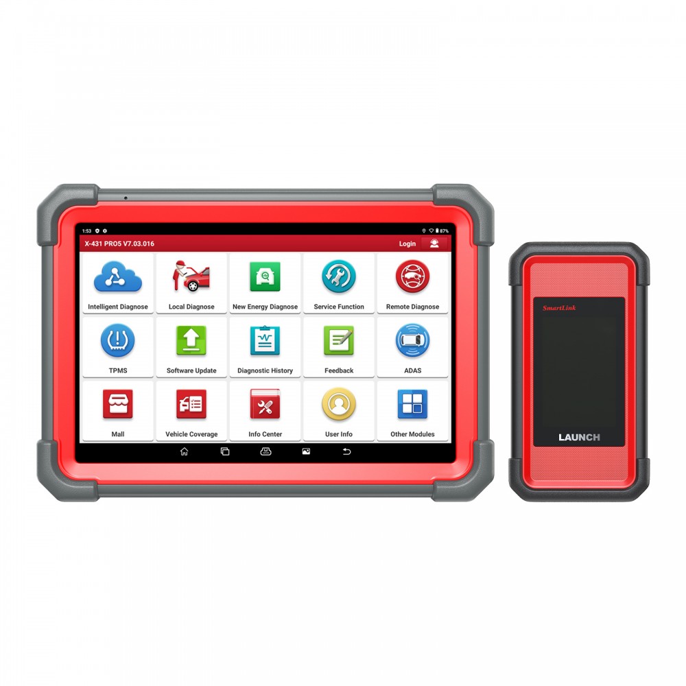 Launch X431 PRO5 PRO 5 Bi-Directional Diagnostic Coding Tool Plus X ...